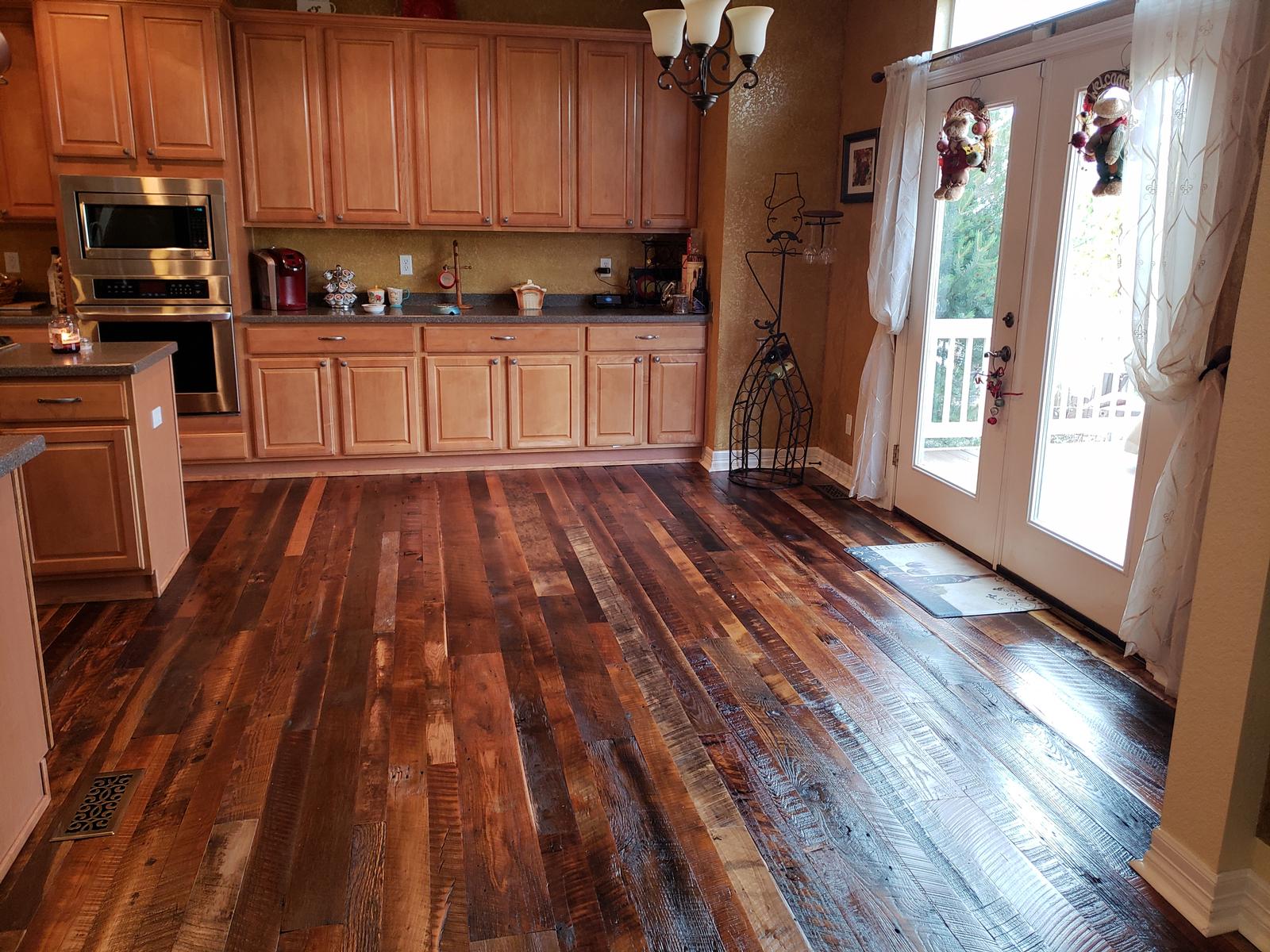 Gallery Reclaimed Calico Mix Flooring | Hardwood Floor Refinishing ...