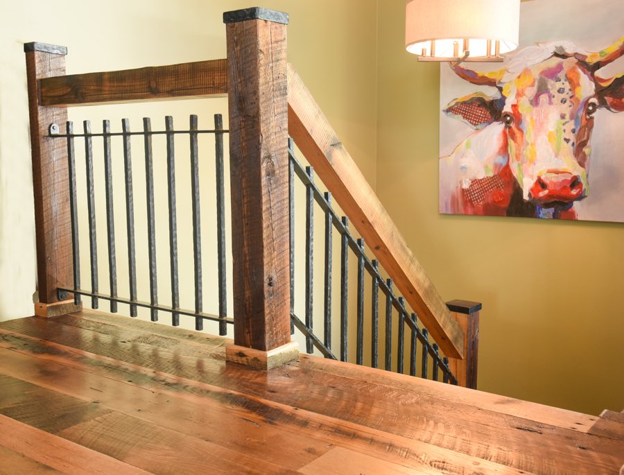 Gallery Hand Railings | Hardwood Flooring Accessories Colorado | Ward ...