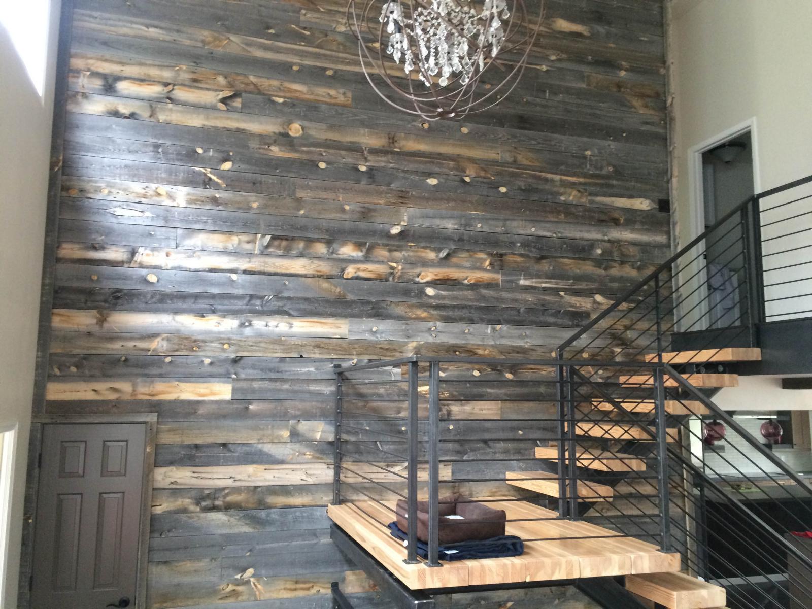 Reclaimed Hardwood Wall Treatments | Ward Hardwood Flooring
